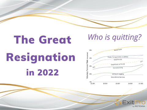 Great Resignation Infographic Part 2: “Who is quitting” - ExitPro